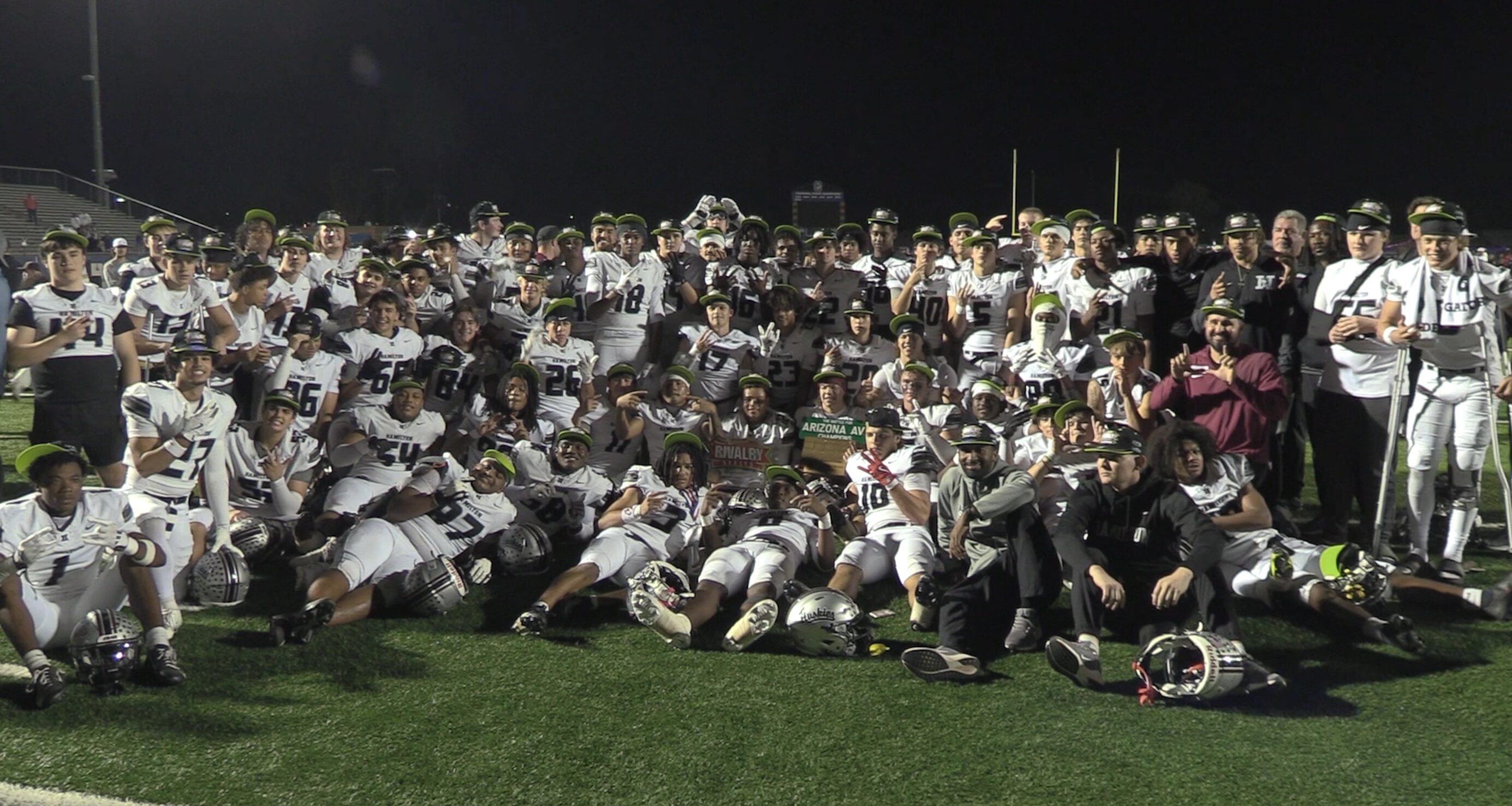 Hamilton completes undefeated regular season after Battle for Arizona ...