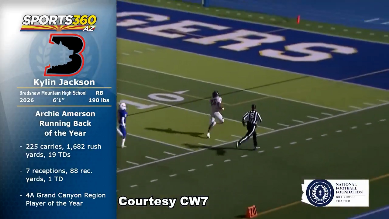 Kylin Jackson – 2025 Archie Amerson Running Back of the Year